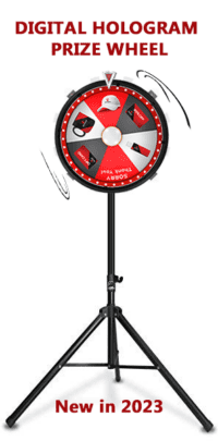 Hologram Prize Wheel: Engage at Trade Shows - Brand Gaming